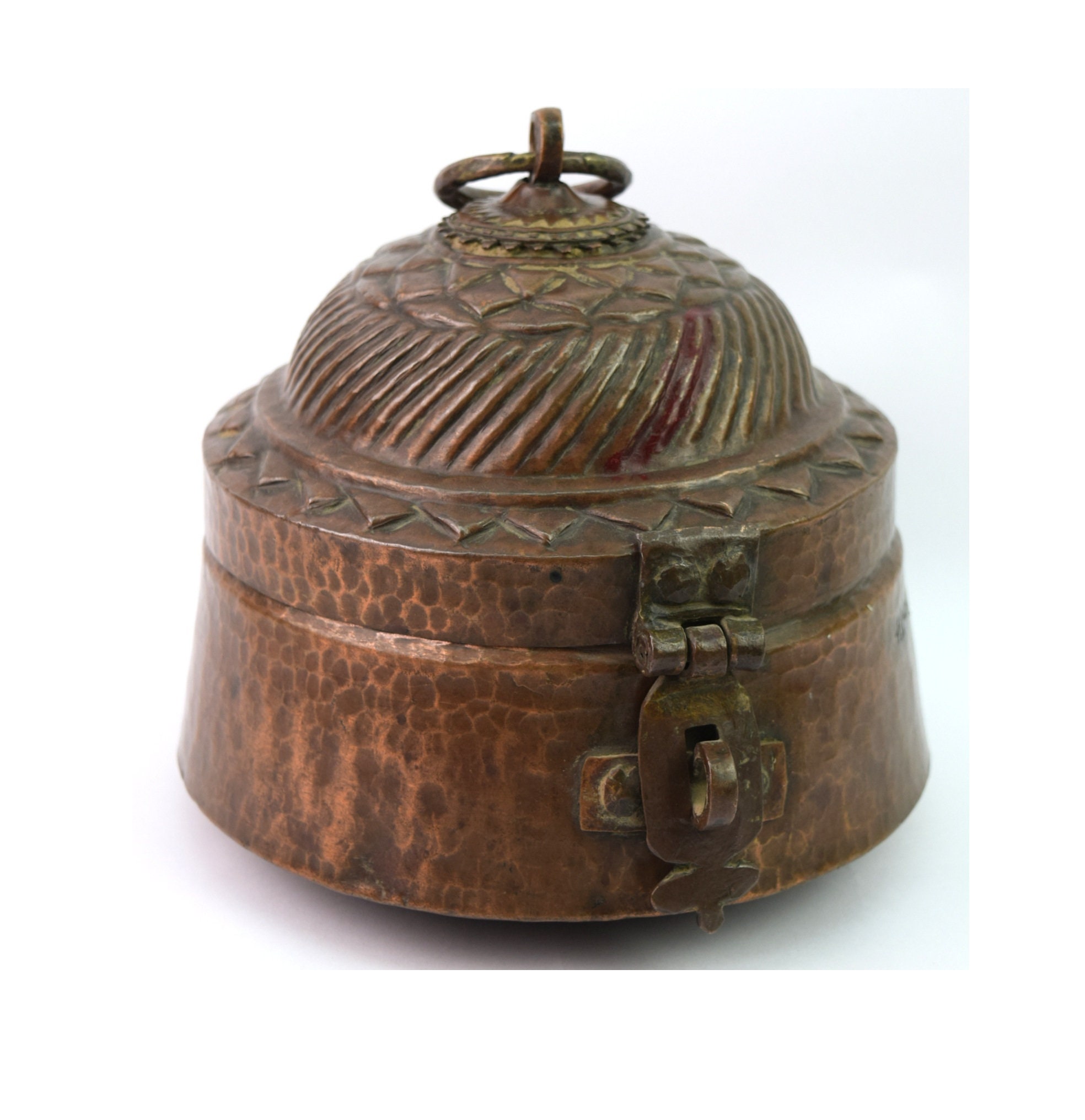 1850 Rare Antique Unique Shape Copper Handcrafted Chapatti - Etsy