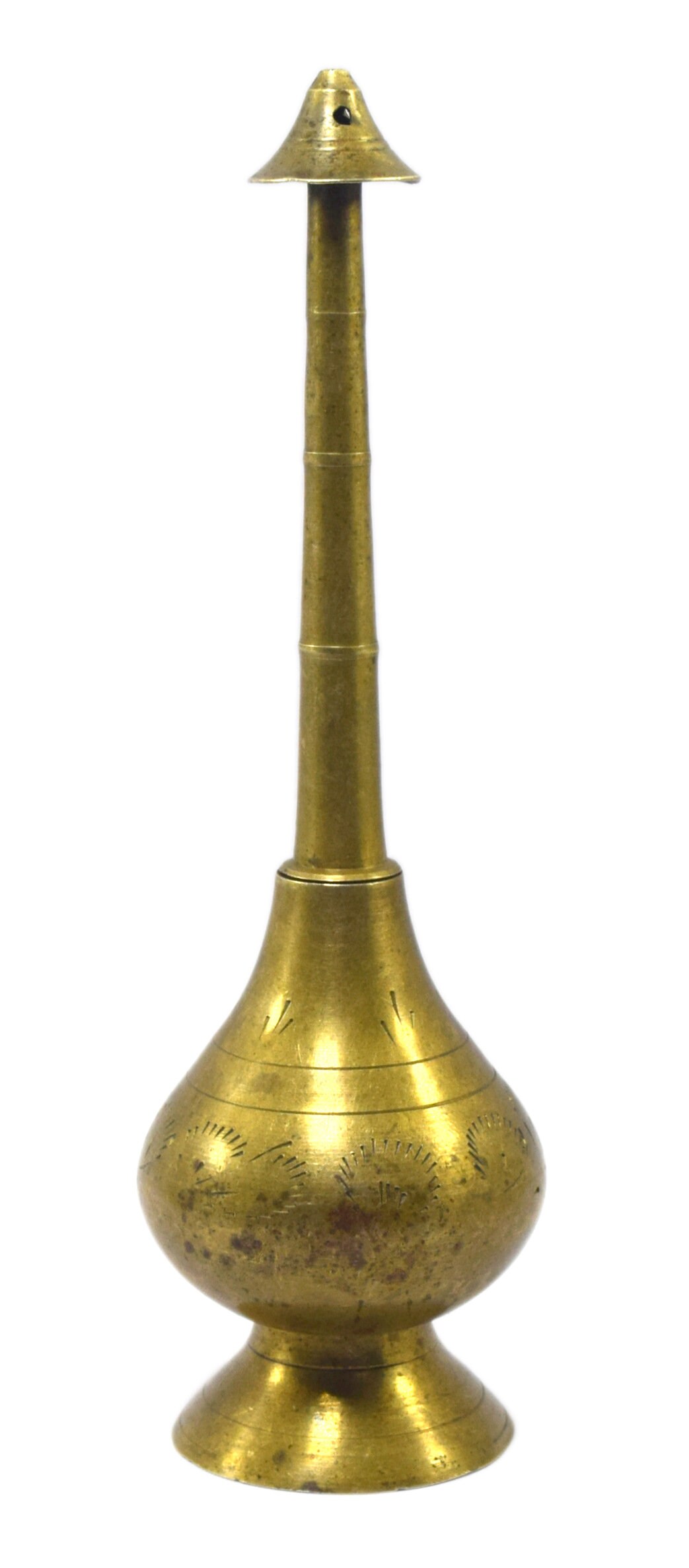 Vintage Brass Rose Water Shaker Indian Religious Altar Article - Etsy