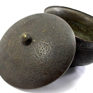 Great Old Islamic Mughal Circa 18 Collectible Copper Pot Rich Patina ...