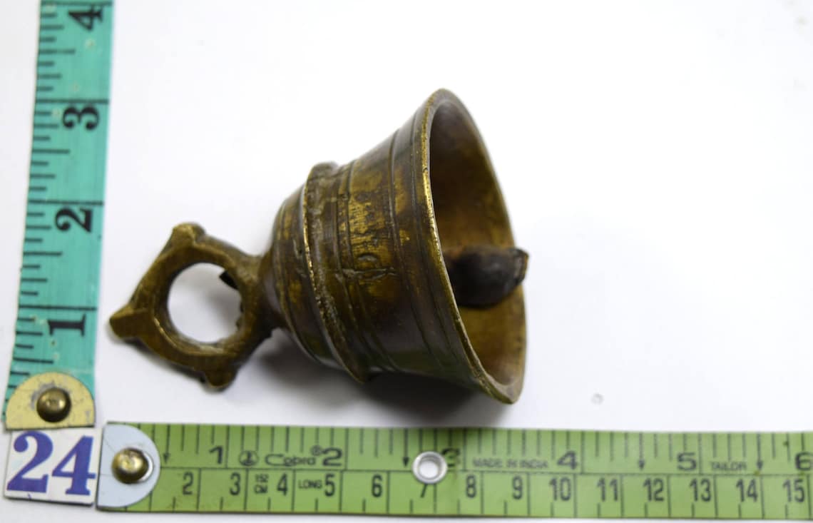 Old Antique Solid Brass Pet Animal Bell Farmhouse Animal Bell - Etsy India