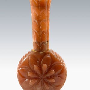 Antique Agate Stone Bottle-beautiful Hand Carved Intricate Details ...