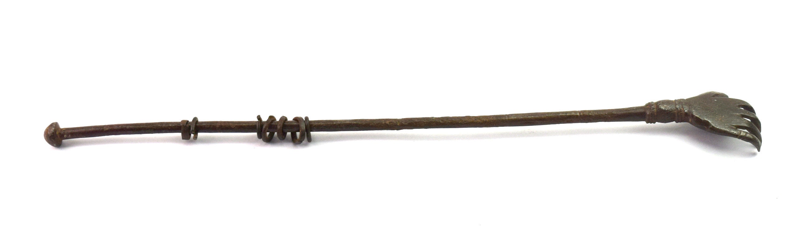 Real Antique Ancient Iron Back Scratcher Old Fashioned Itching - Etsy