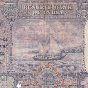 Rare 10 Rs British India Banknote Burma Issue Collectible 10 Rupees ...