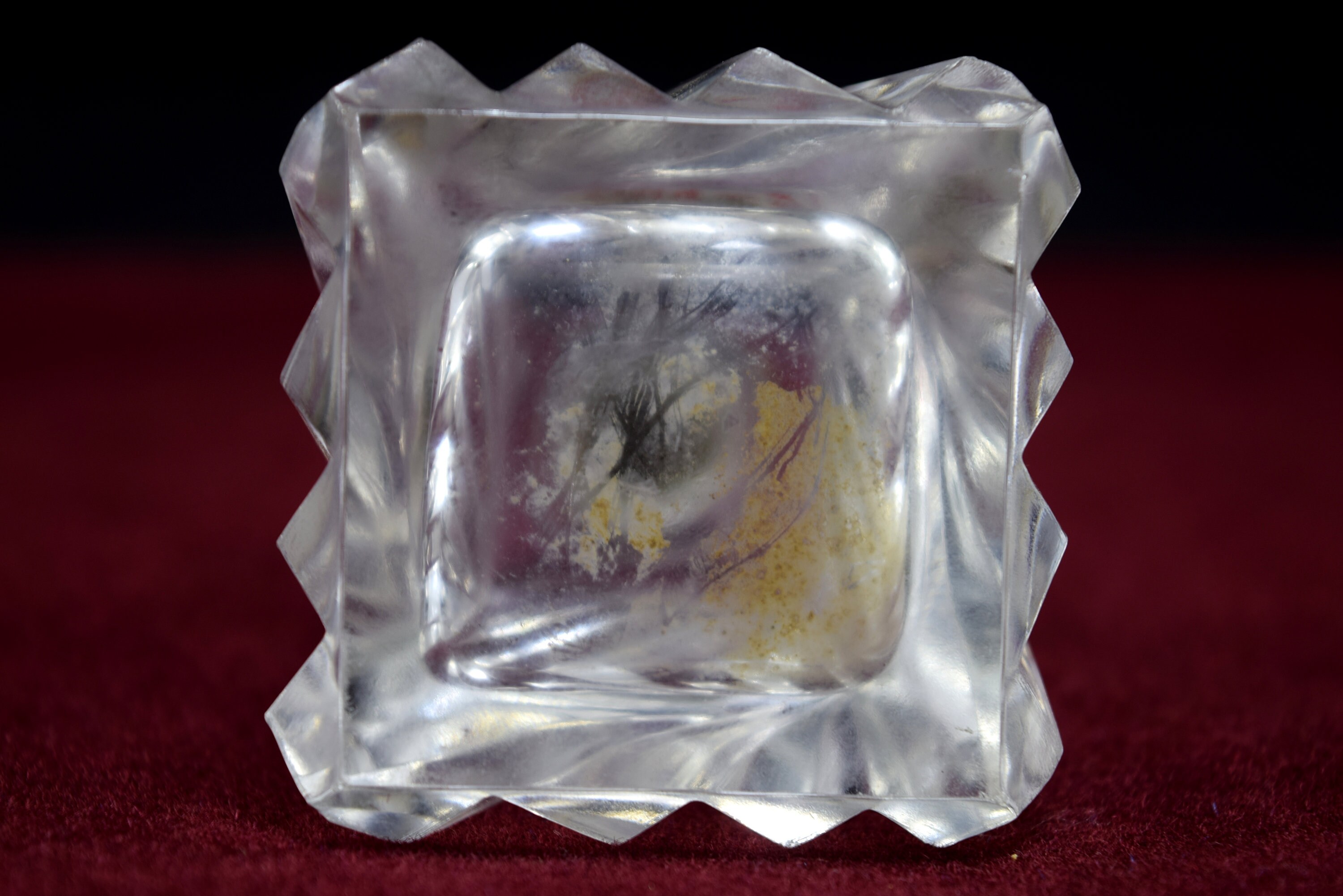 Vintage Original Unique Shape Cut Glass Beautiful Perfume | Etsy