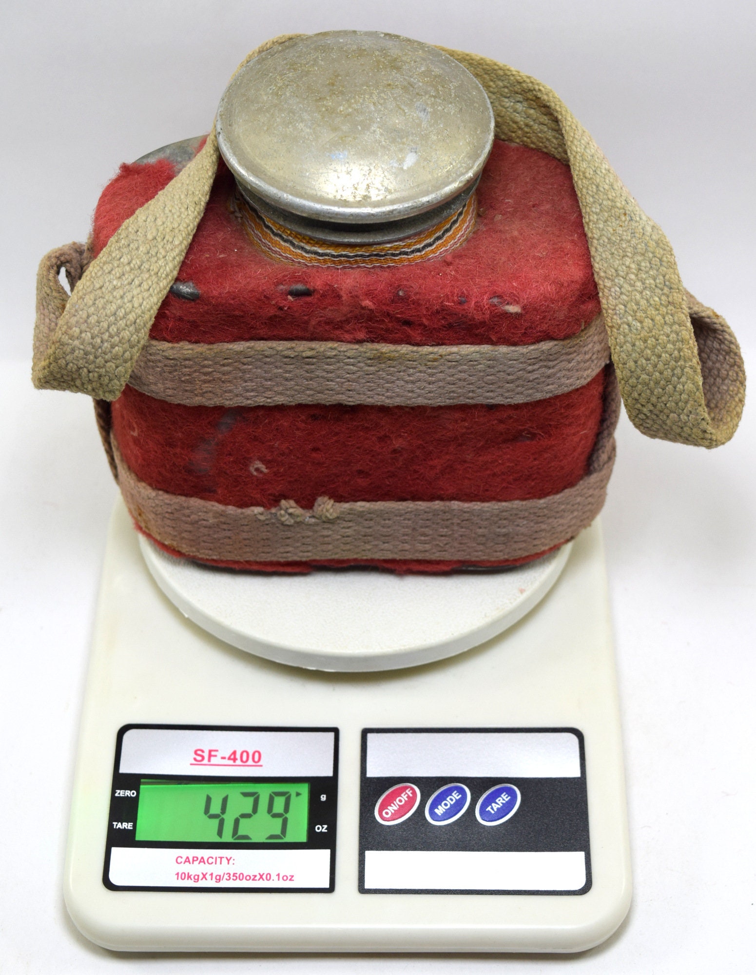 Vintage Indian Water Kettle Cloth Cover Design Travelling Zinc | Etsy