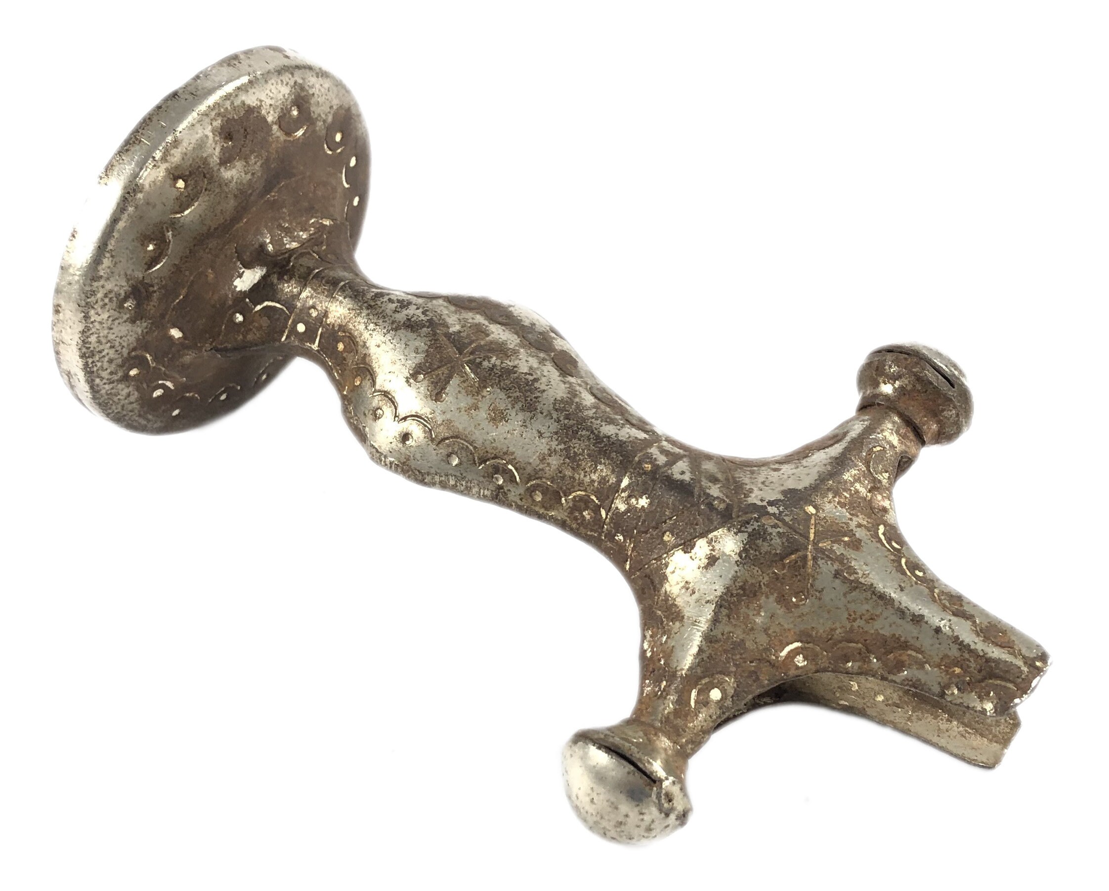 Antique Iron Handmade Sword Hilt Handle Royal Collectible - Etsy