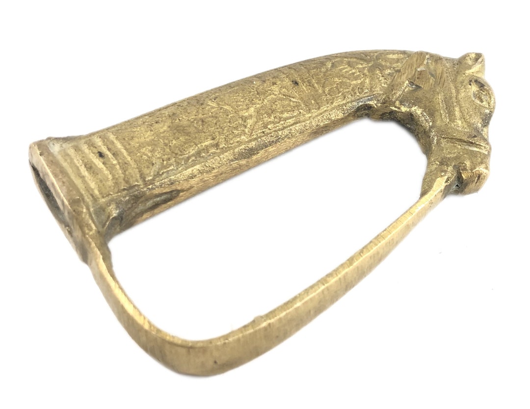Small Size Brass Sword Handle Indian Khanjar Dagger Hilt Handle High ...