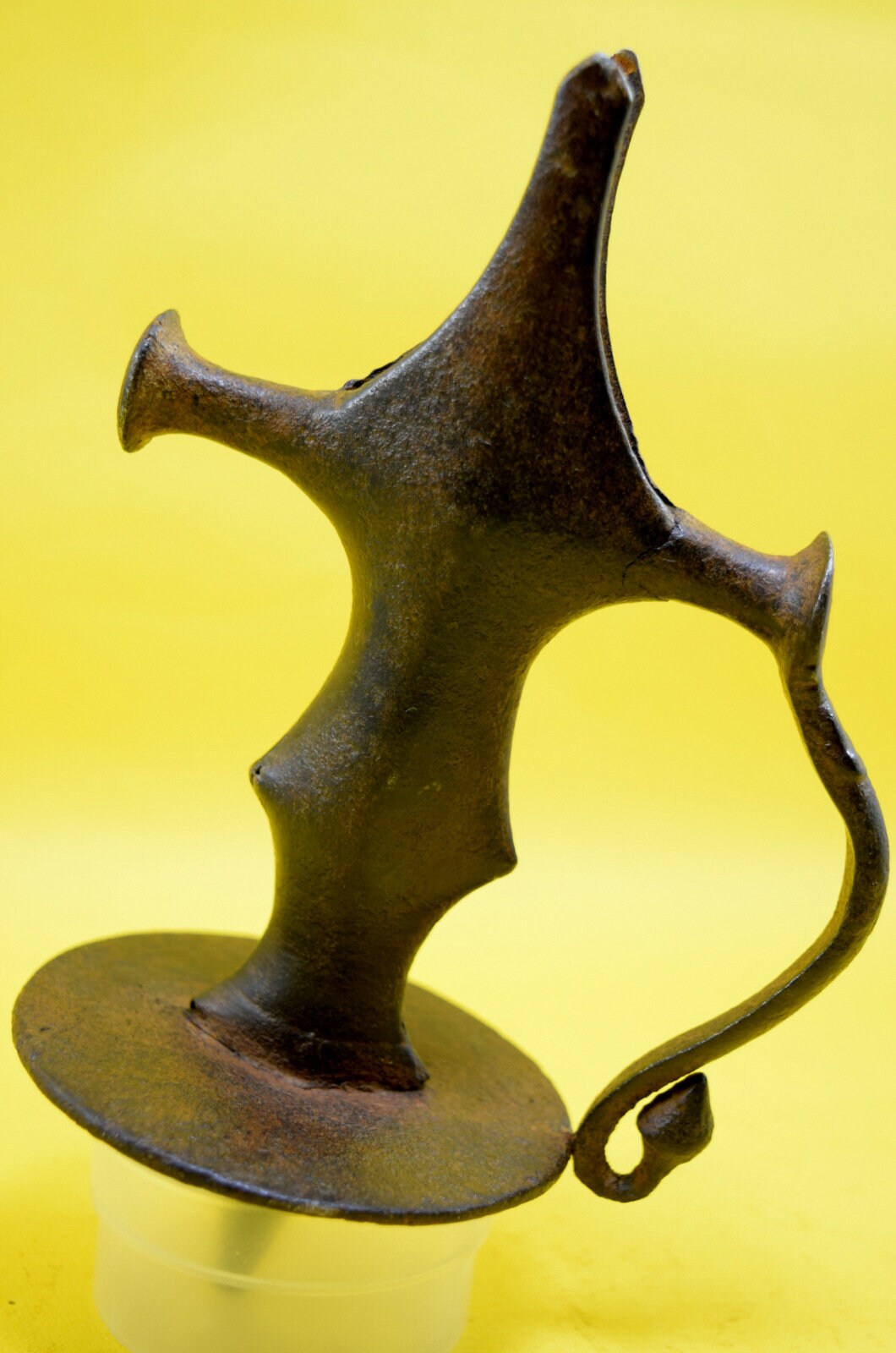 Old Antique Heavy Iron Sword Handle Rusty Decorative - Etsy