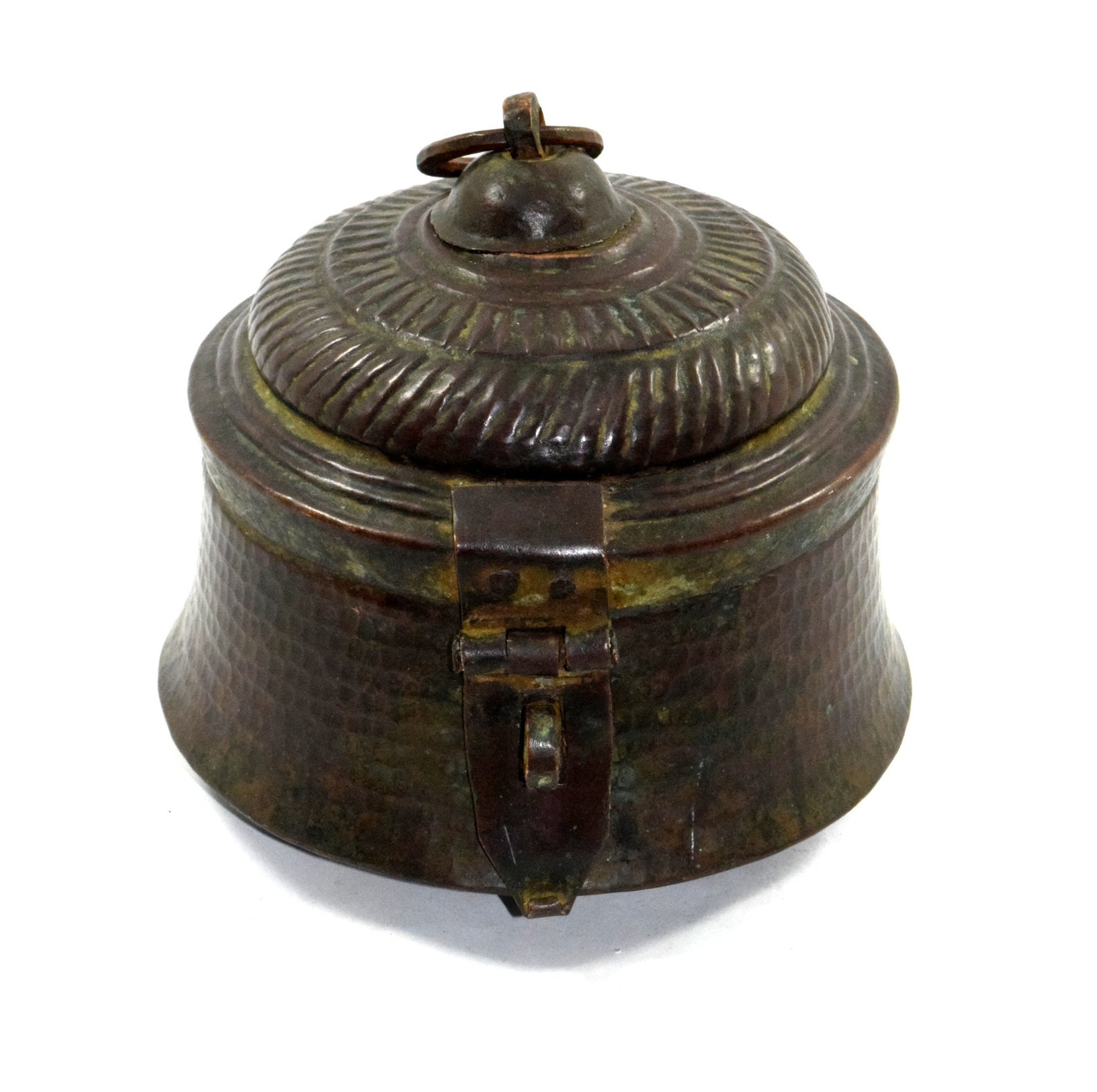 19c Antique Unique Collectible Copper Metal Rich Patina - Etsy