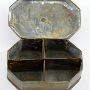 Indian Antique Beautiful Old Octagonal Shape Brass Trinket Box - Etsy