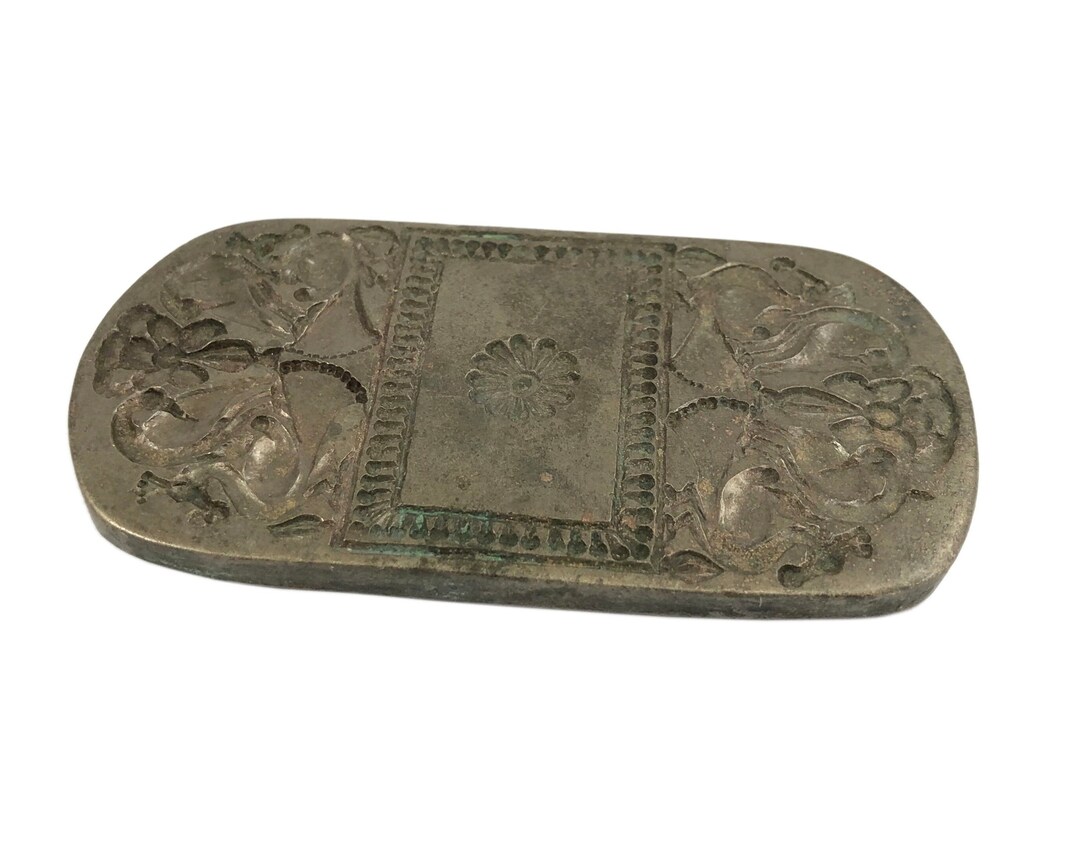 Indian Bronze Armlet Pattern Jewelry Making Stamp Dye Vintage Goldsmith ...