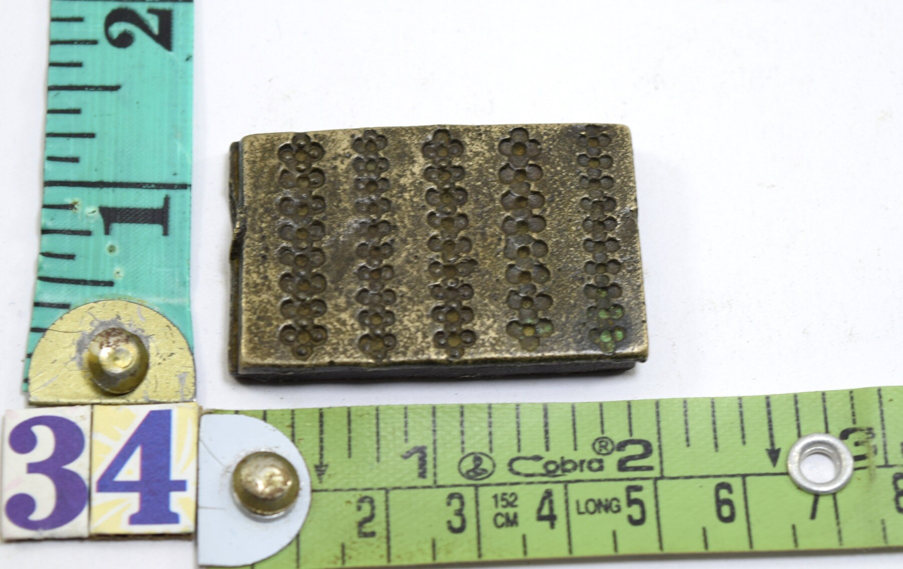 Vintage Bronze Stamp / Dye Rare Collectible Traditional | Etsy