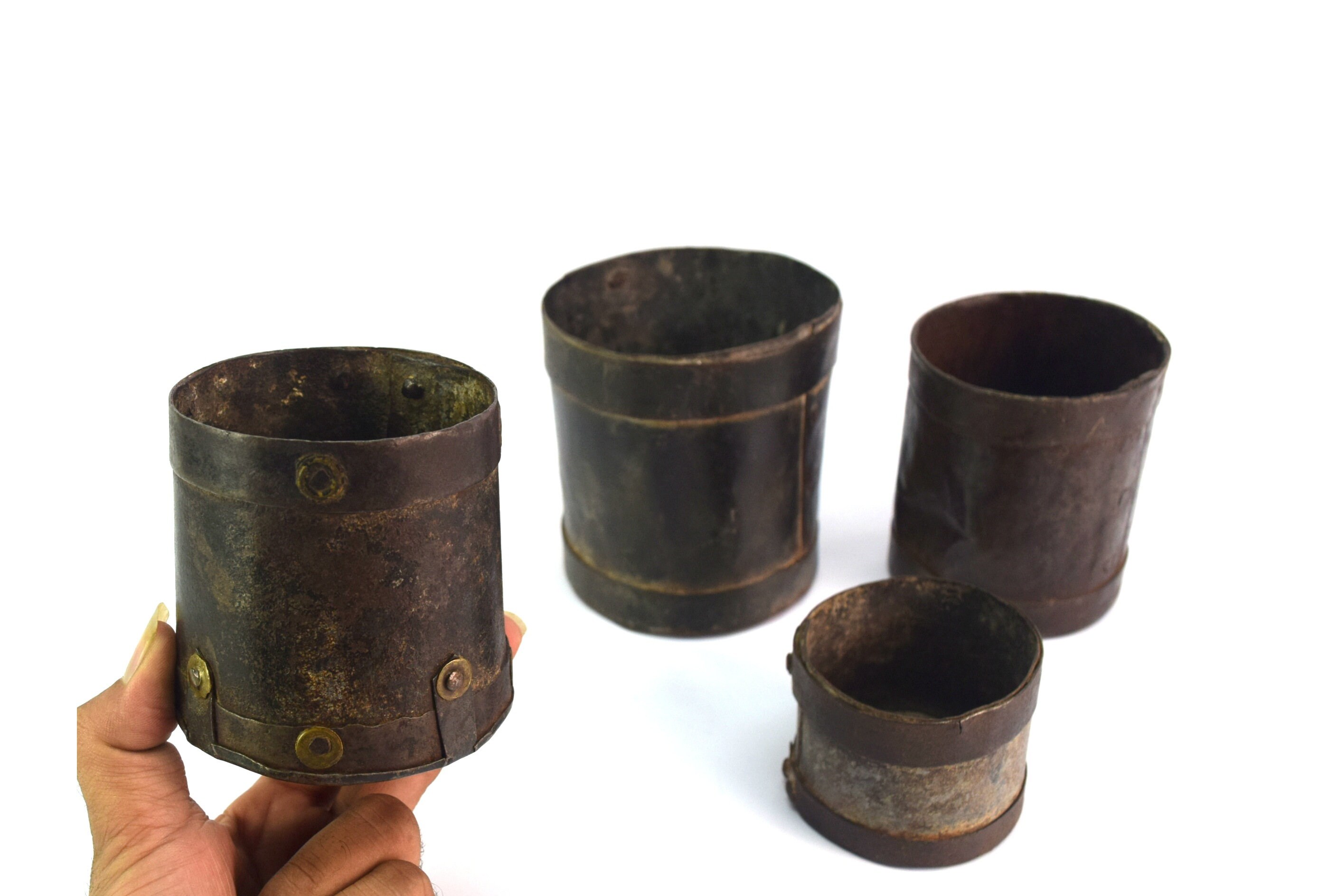 Iron 4 Different Size Weight Measurement Unit Indian Hand - Etsy