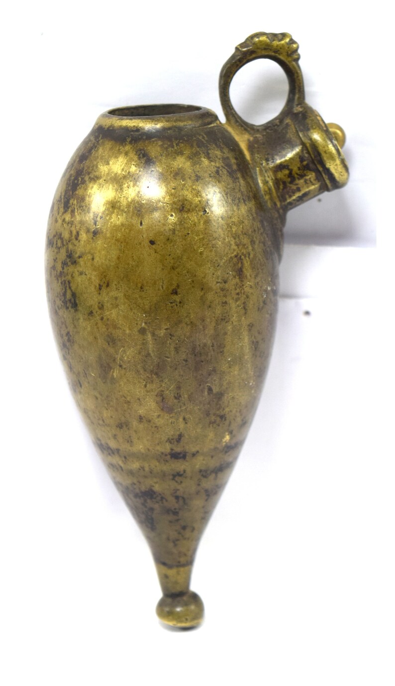 Vintage Rare Islamic Brass Handcrafted Hand Hukka Pot Oval - Etsy