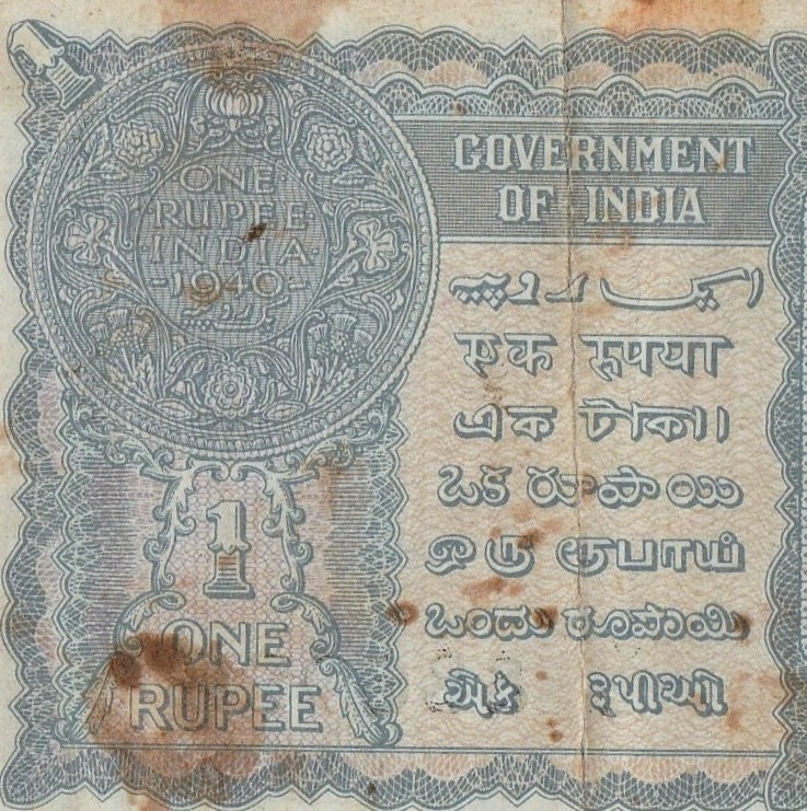 1944 C.E. Jones Signed 1 one RS Banknote George VI King - Etsy