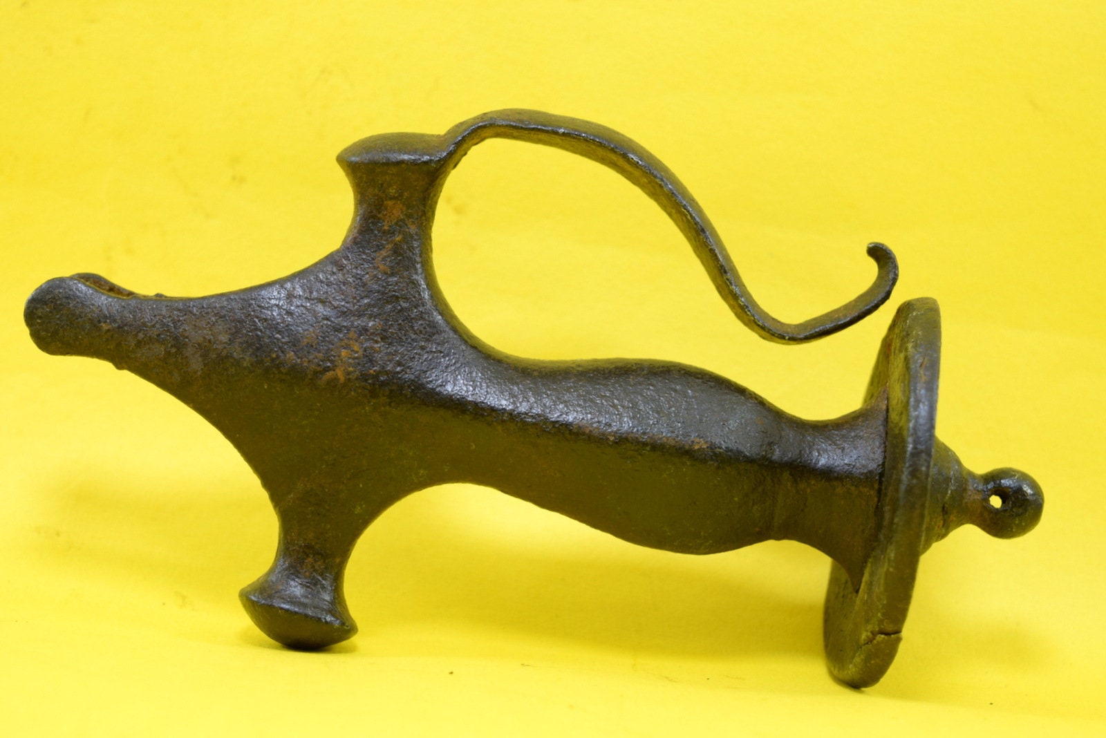 Old Rare Indian Sword Hilt Iron Antique Collectible Talwar | Etsy