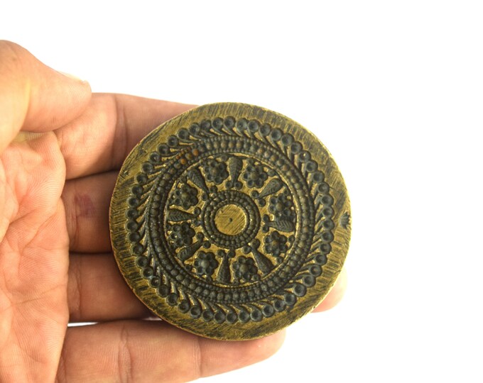 Collectible Iron Stamp Dye Antique Indian National Emblem Stamp Dye ...