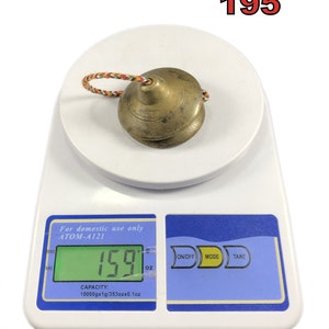 Pair of Manjira Religious Pooja Ceremony Music Instrument holy Festival ...