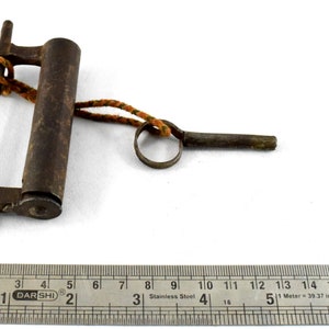 Unique Iron Lock Screw Mechanism System Padlock Rare - Etsy