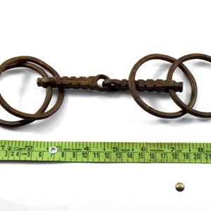 Antique Rare Iron Bridle / Bit Handcrafted Unique Shape - Etsy
