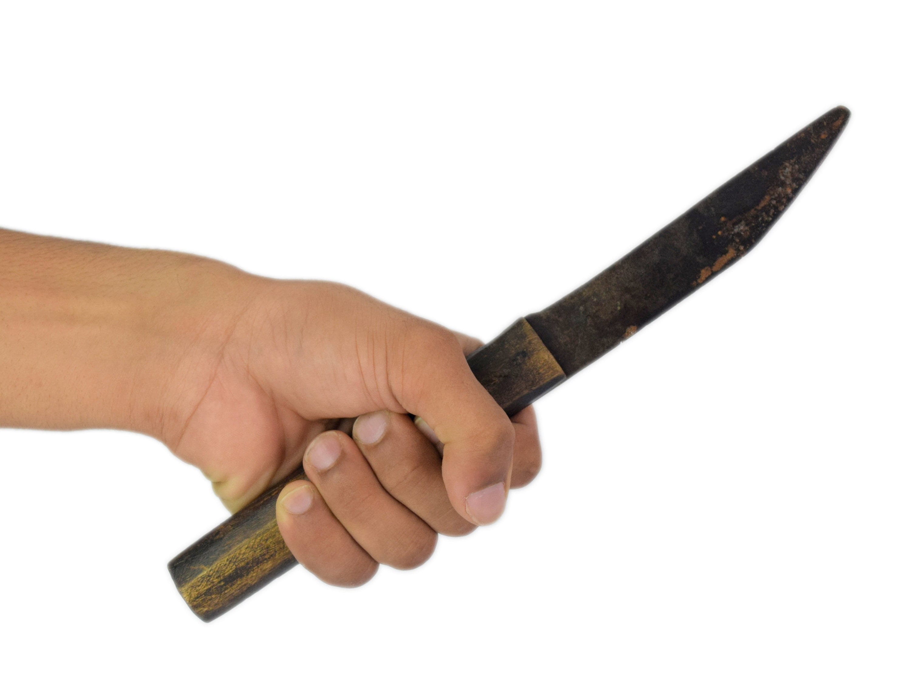 Holding An Old Dagger