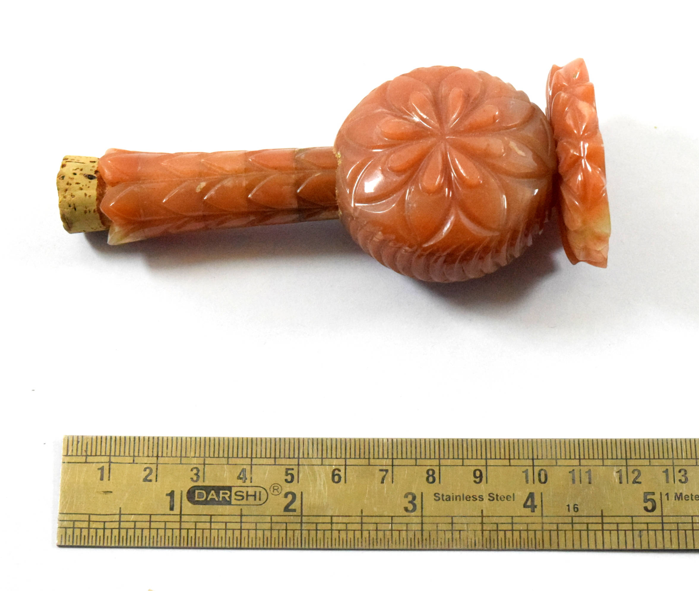 Antique Agate Stone Bottle-beautiful Hand Carved Intricate - Etsy