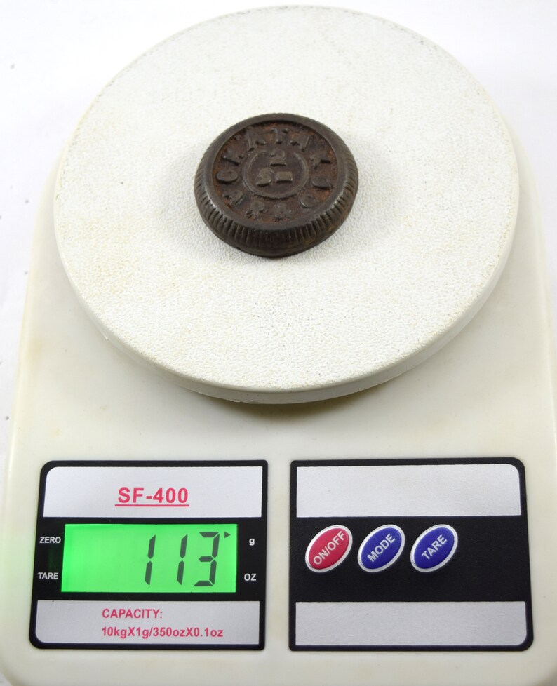 Genuine Vintage Indian Old Trade Iron Weight Measurement Scale - Etsy