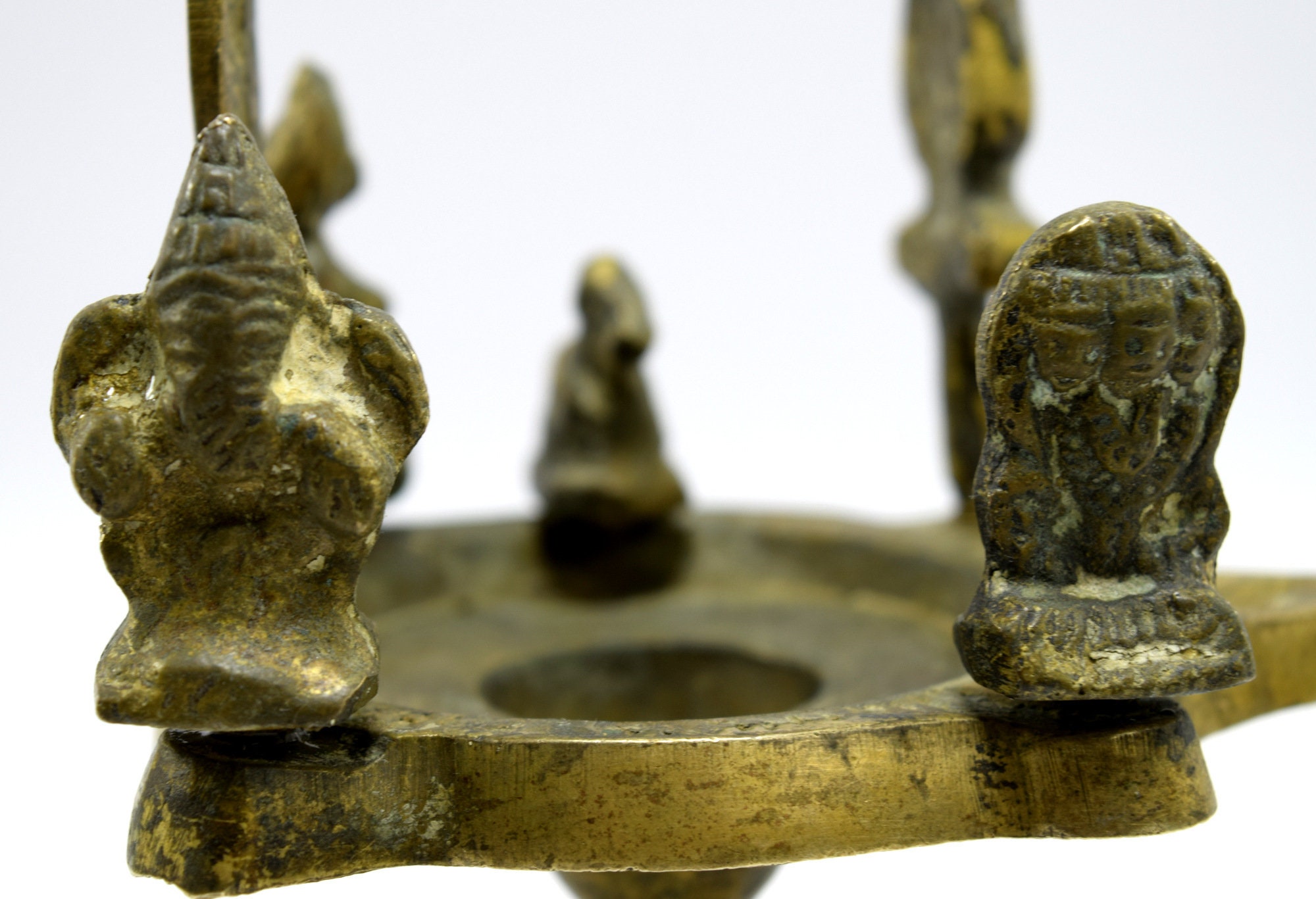 Antique Indian Rare Shiva Family Old Shiv Lingam Stand Holy | Etsy