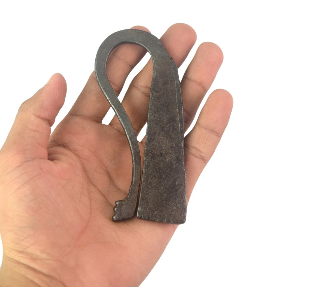 Rare Curio Heavy Duty Iron Flint - Historical Design Antique Table Top ...