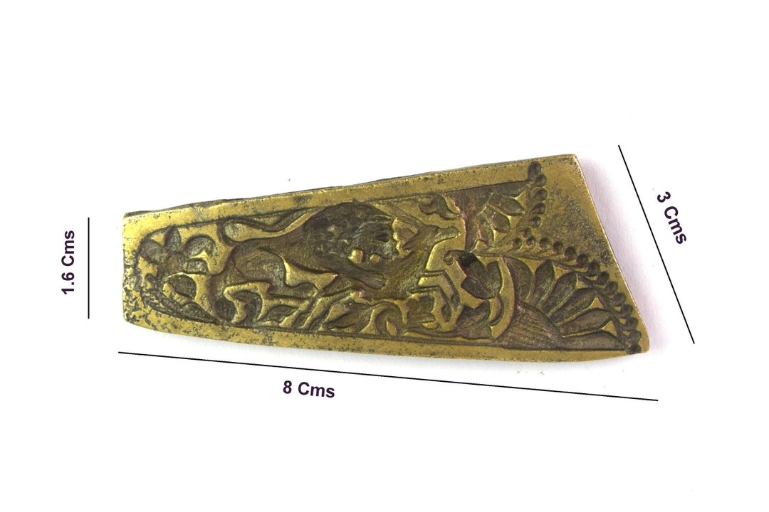 Rare Collectible Antique Sword / Dagger Scabbard Chape Design Bronze ...