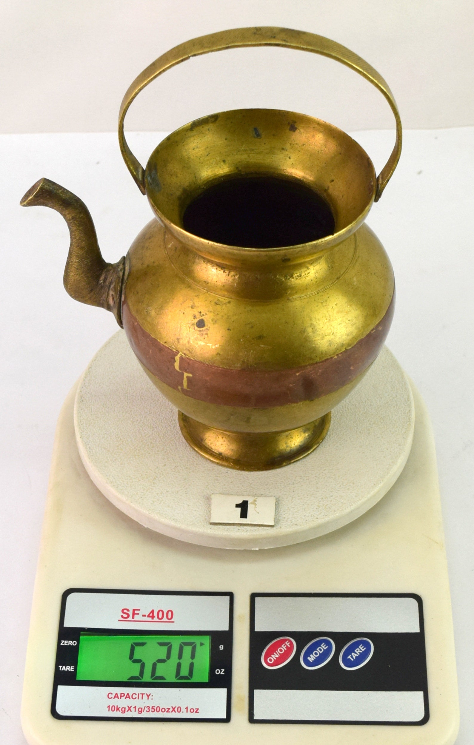 Vintage Decor Brass Copper Kamandal Holy Water Pot With Spout | Etsy