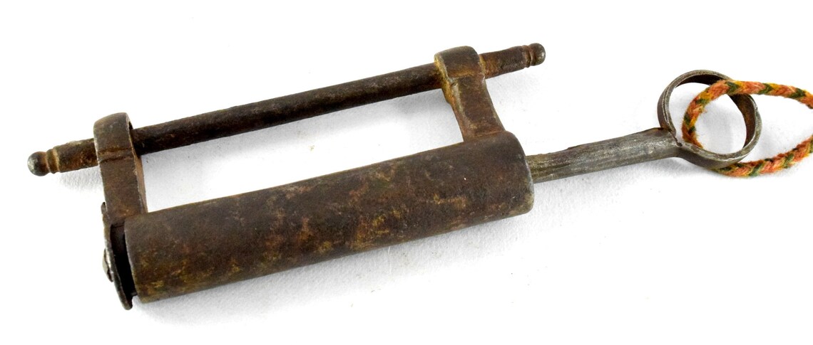 Unique Iron Lock Screw Mechanism System Padlock Rare - Etsy