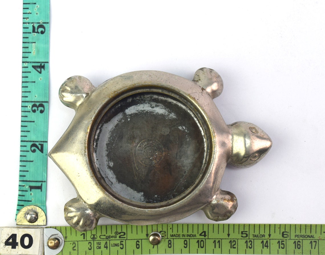 Vintage Collectible Ashtray Nice Feng Shui Tortoise Shape | Etsy