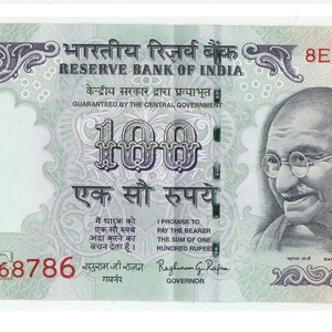 100 Rs Note Lucky Holy Number 786 Sign Dr Raghuram Rajan Collective 100 ...