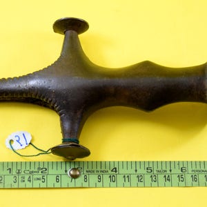 Antique Rare Islamic / Indo-persian Mughal Sword Hilt Collectible ...
