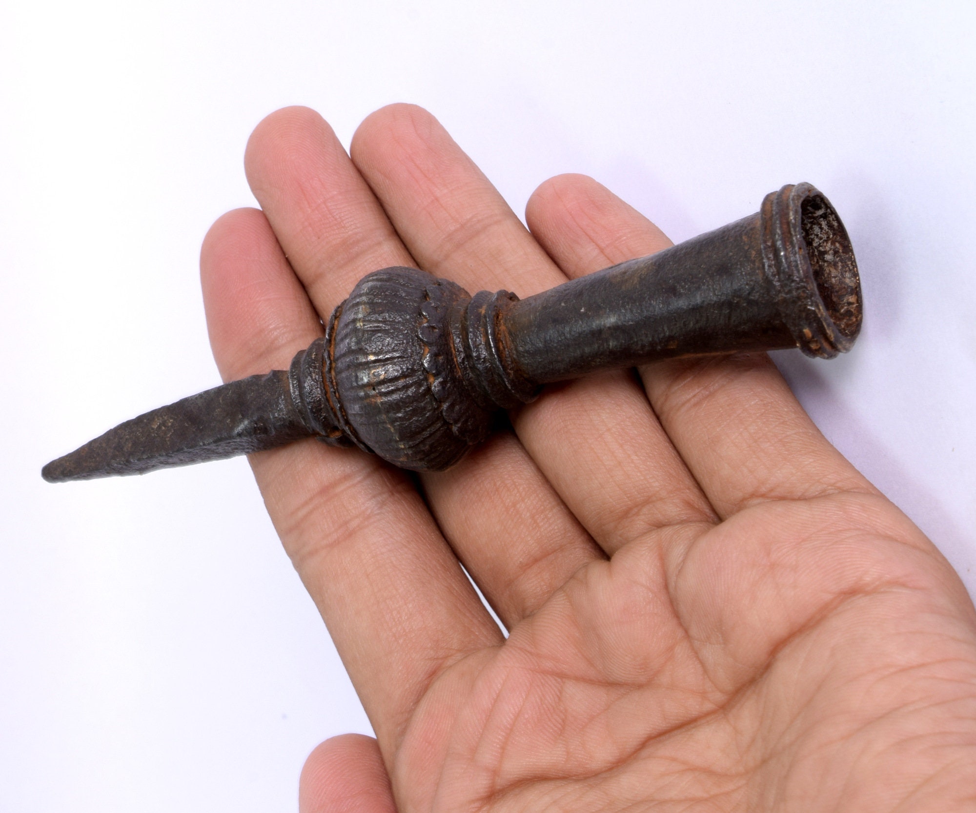 Indian Antique Rusty Iron Spear Unique Pike Dagger Rare | Etsy