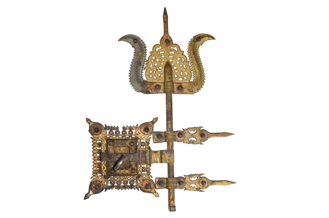 Unique Antique South Indian Traditional Door Lock Rare - Etsy