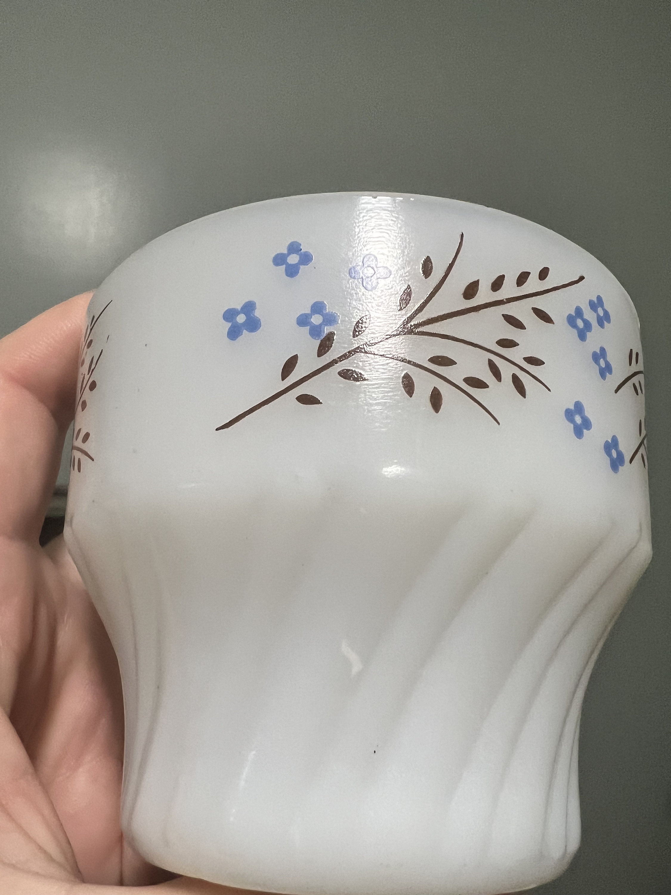 Vintage Termocrisa Milk Glass Cup 1960s Retro Dinnerware - Etsy