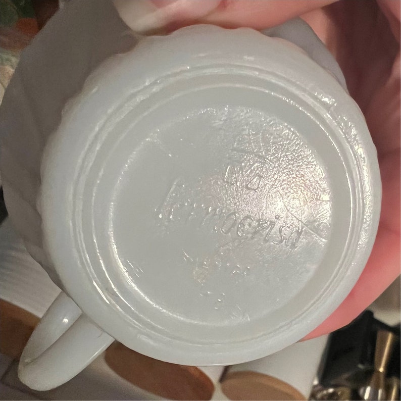 Vintage Termocrisa Milk Glass Cup 1960s Retro Dinnerware - Etsy