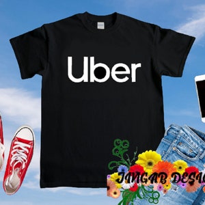 Uber Logo Design Printing on T-shirt as Pictures - Etsy