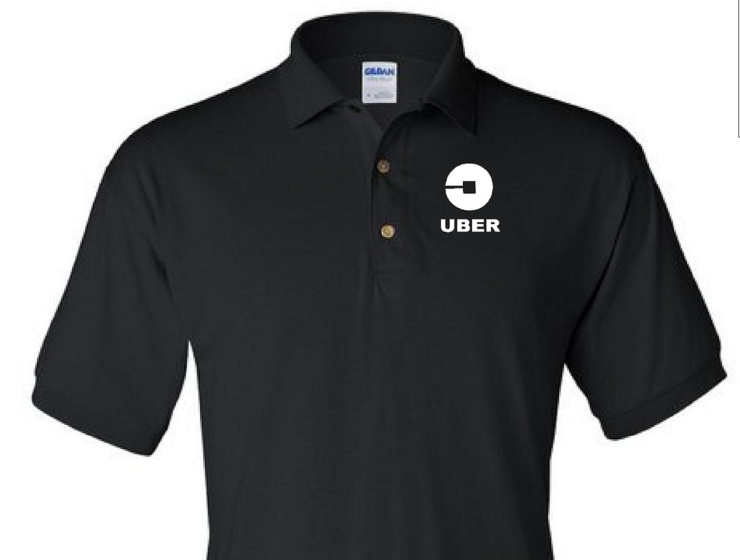 UBER Logo Printing on Several Colors Jerzees or Gildan Polo - Etsy