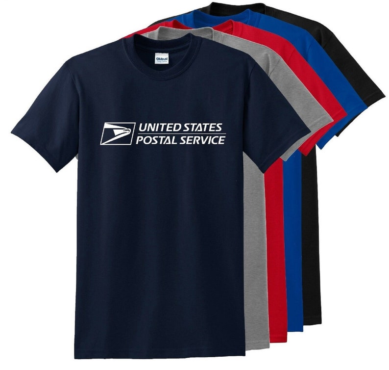 USPS POST OFFICE Logo 12 wide Print Unisex T-shirt | Etsy