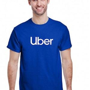 Uber Logo Design Printing on T-shirt as Pictures - Etsy