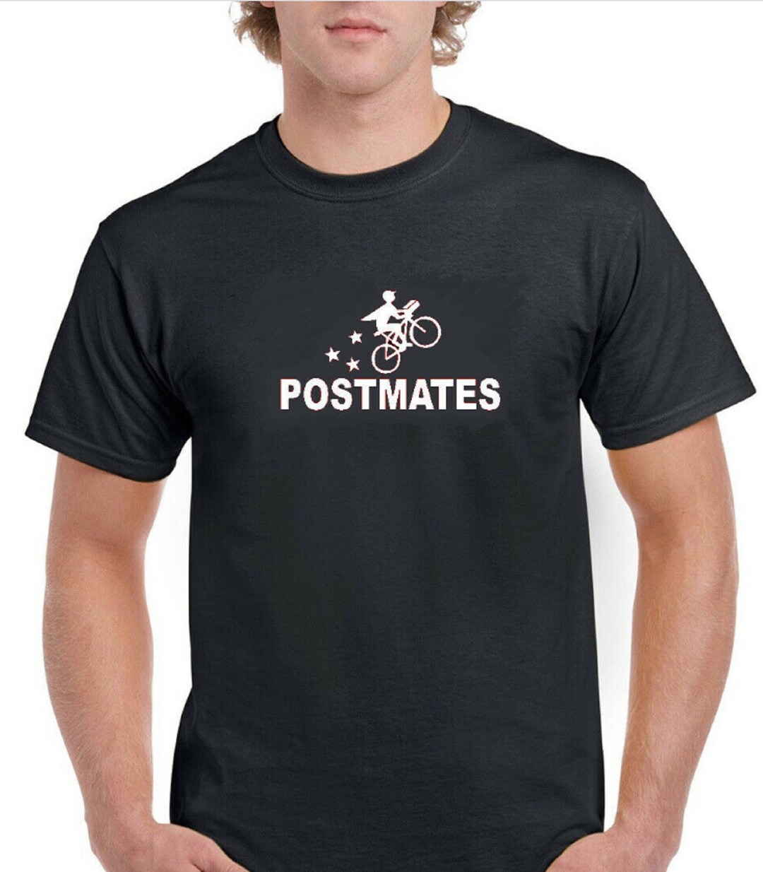POSTMATES Full Front 12" Wide Print Unisex T-shirt Choose From Several ...