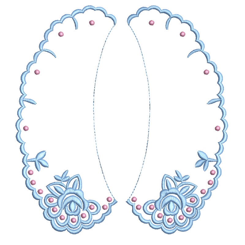 Collar Embroidery - Etsy
