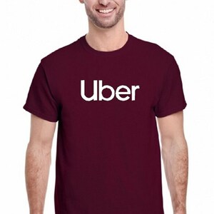 Uber Logo Design Printing on T-shirt as Pictures - Etsy