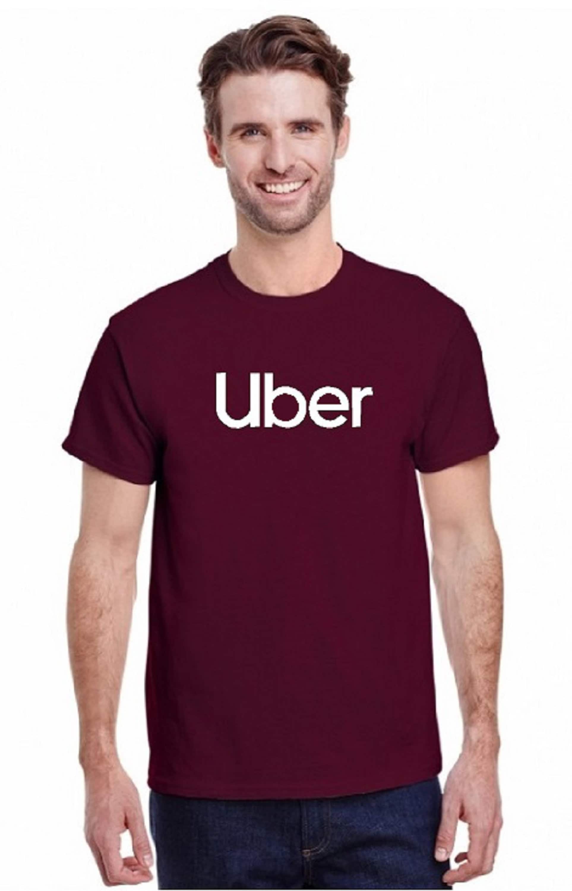 Uber Logo Design Printing on T-shirt as Pictures - Etsy