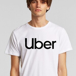 Uber Logo Design Printing on T-shirt as Pictures - Etsy