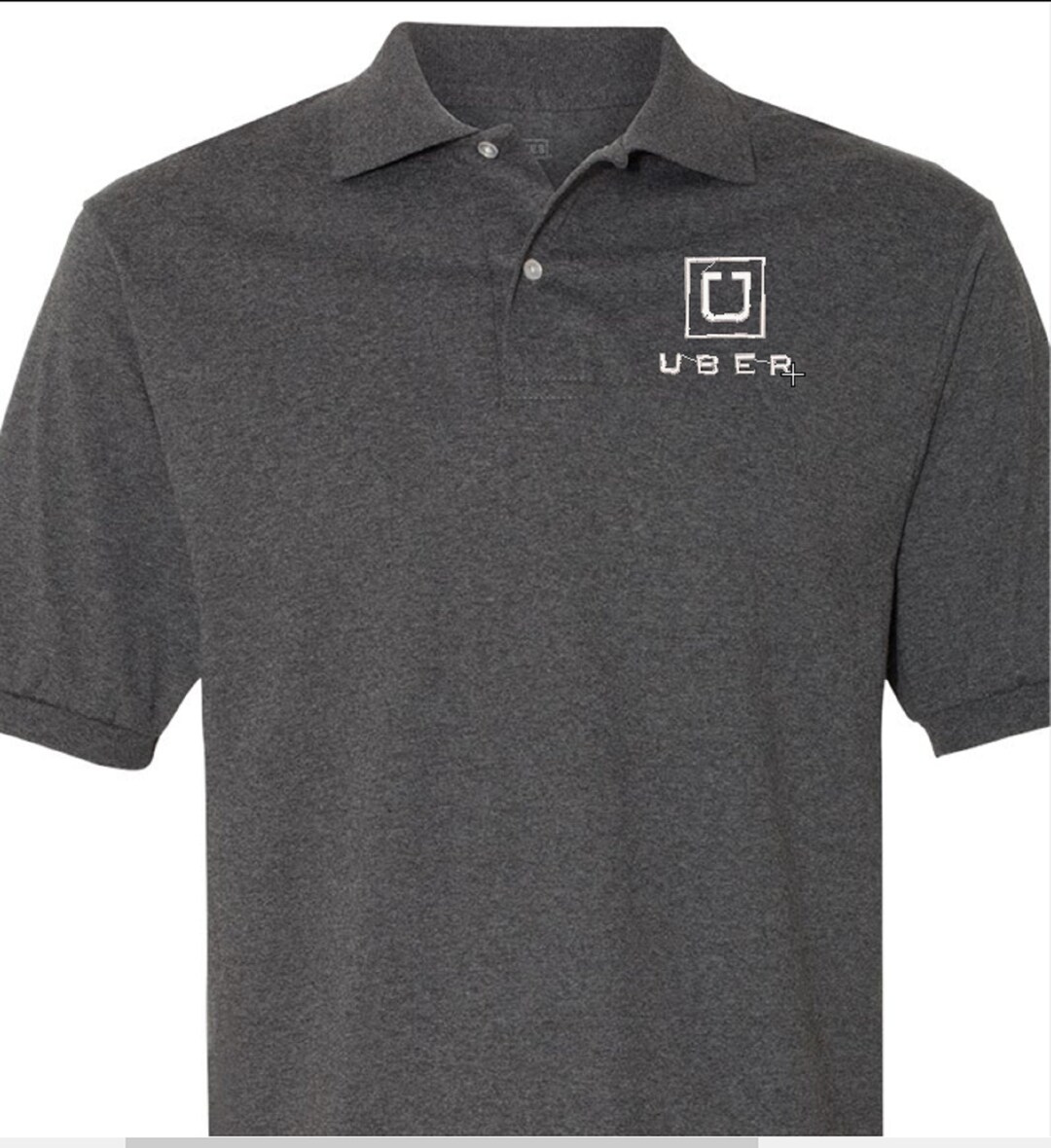 Embroidery Uber Logo on Polo-shirts Several Colors Jerzees or ...