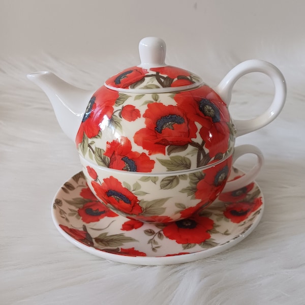 Tea Set for One - Etsy